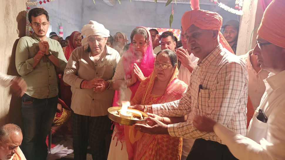 Anupgarh procession of Bajrang Bali was taken out with pomp in Ghadsana ...