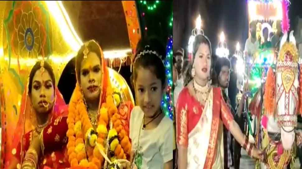 navratri bastar first pooja srinagar maa danteshwari ritual peformed ...