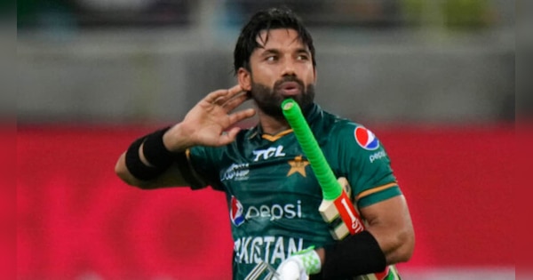 Pakistan Cricketer Mohammad Rizwan seen picking national flag by his ...