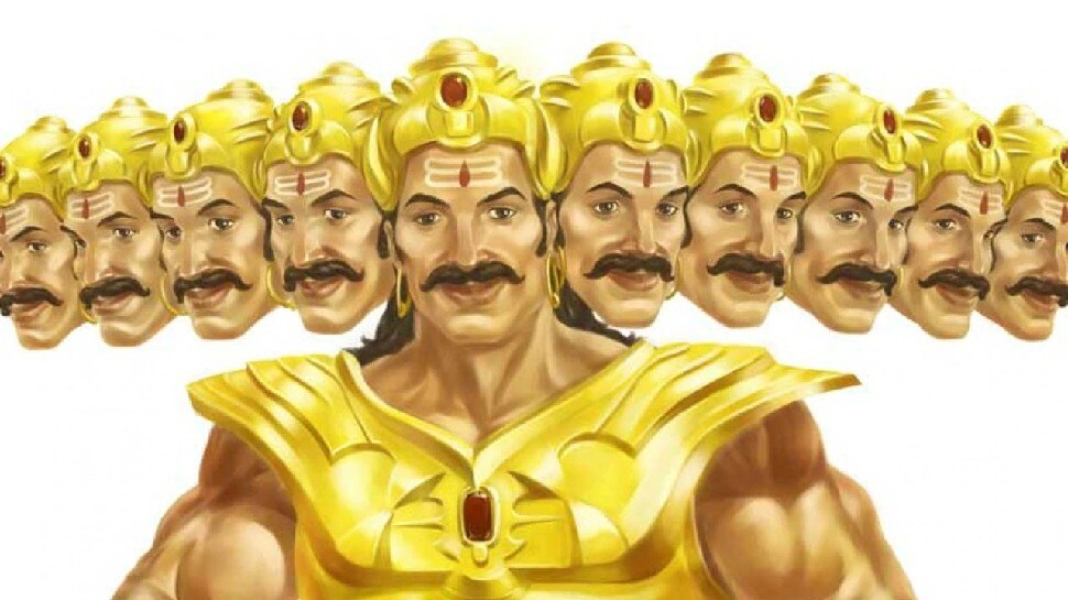 Dussehra 2022 Ravana 10 head story and Vidisha village tample Bhagwan ...