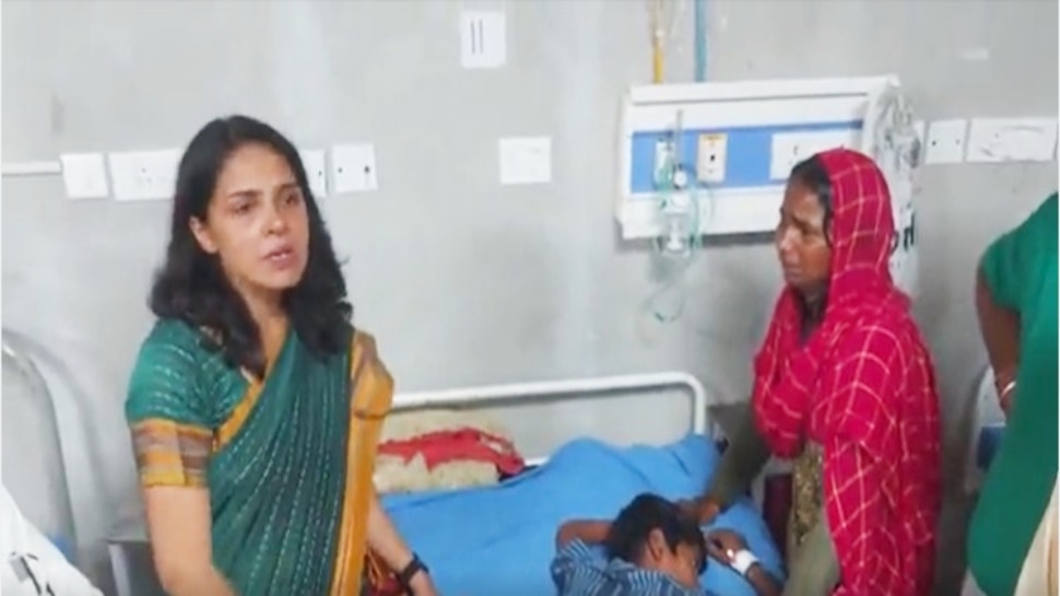 commissioner doctor roshan jacob got emotional after seeing the child ...