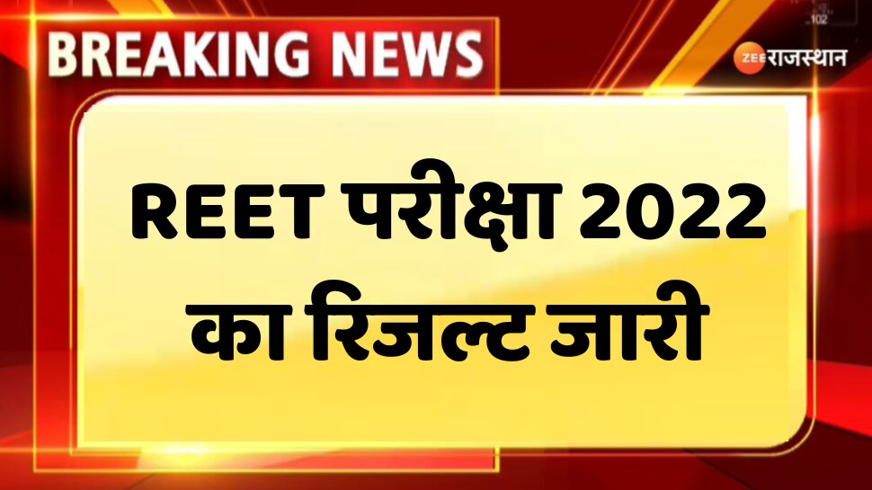 REET Exam 2022 Result Released Check Here | REET Exam 2022: REET ...
