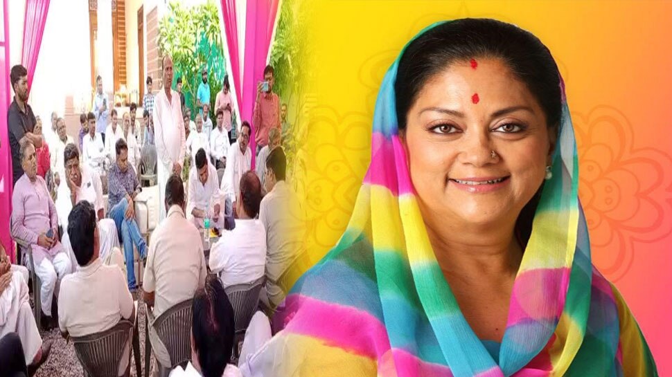 former Chief Minister Vasundhara Raje visit Bidasar Preparations in ...