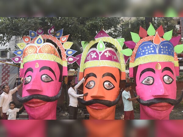 Kumbhkaran and Meghnad will not burn with Ravana in Aishbagh Lucknow ...
