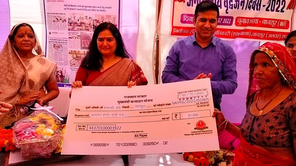 Alwar Bansur Usha Sharma Chief Secretary Government of Rajasthan on ...