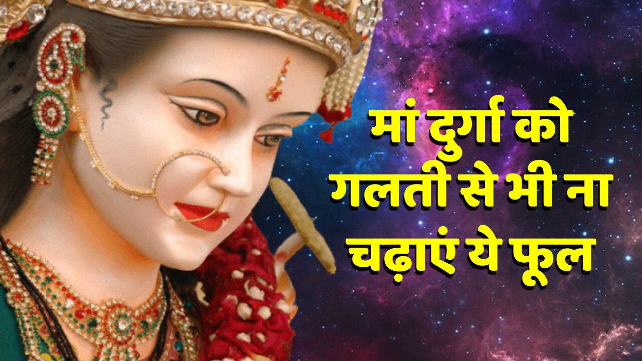 Navratri 2022 Dont accidentally offer these flowers to Maa Durga the ...