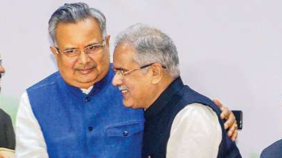 [cm Bhupesh Baghel Called Former Cm Raman Singh Thumb Operation Cg