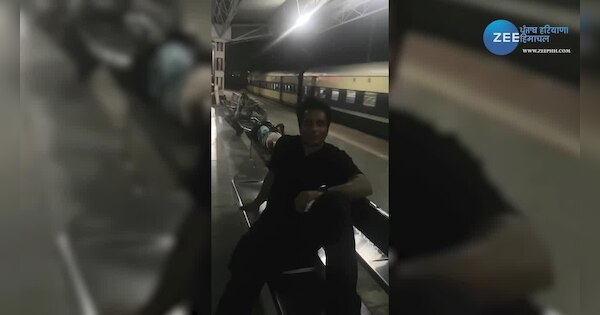 sonu sood travels in mumbai local train public praises him video went ...