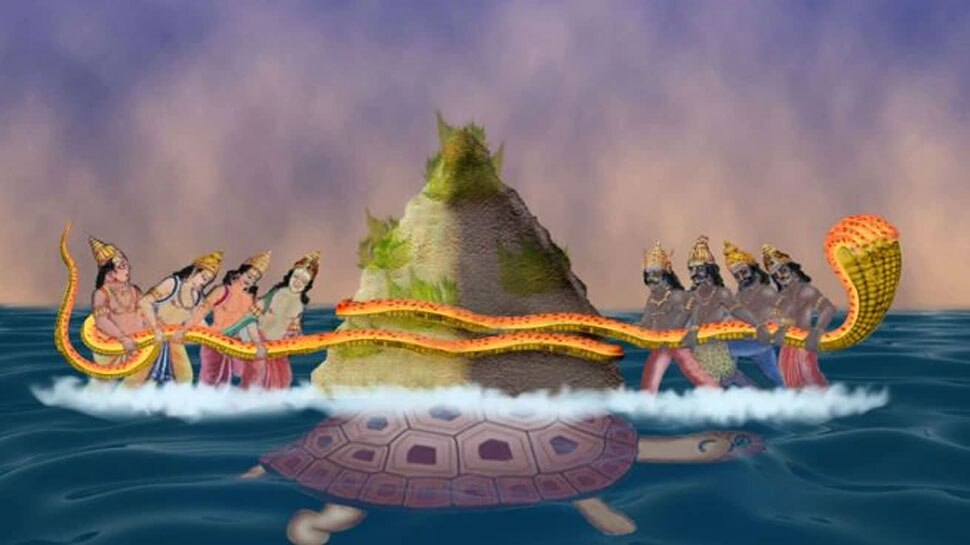 Diwali 2022 Samudra Manthan Mother Lakshmi Incarnated zee news hindi ...