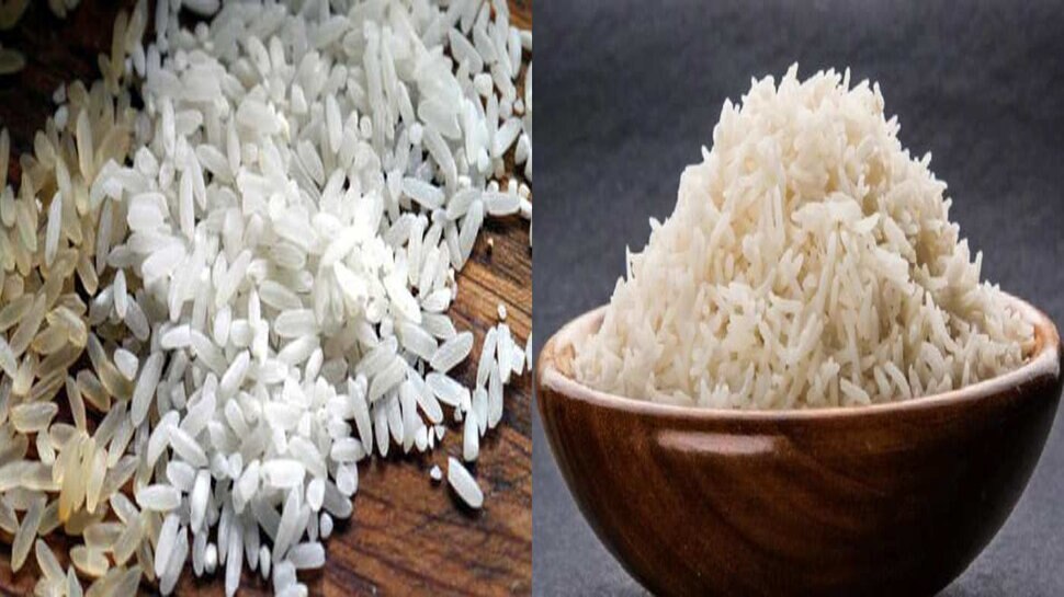 basmati chawal normal rice and local plastic rice nakli basmati rice ...