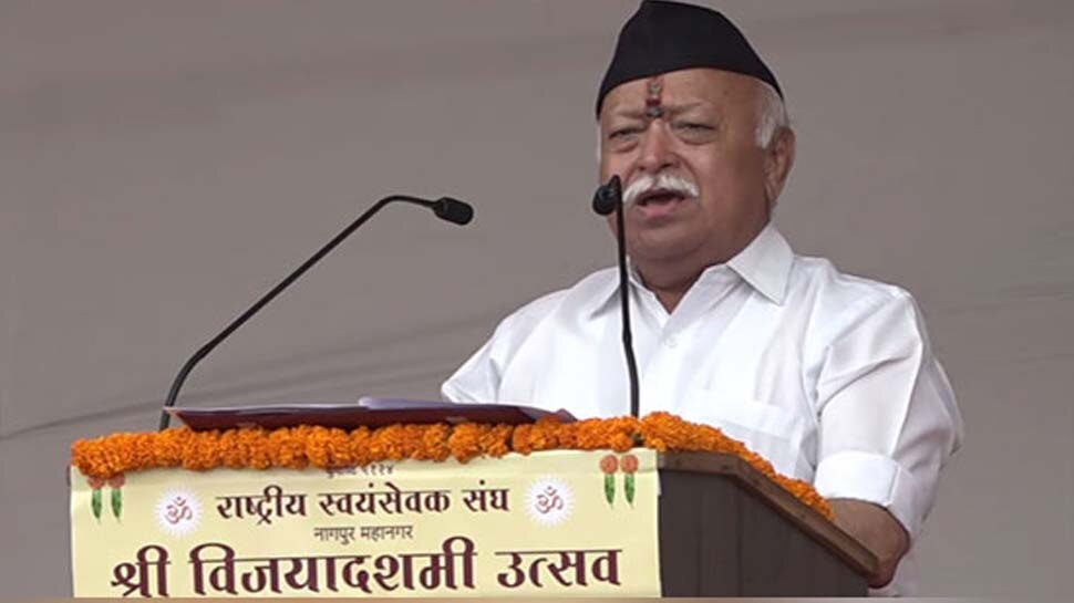 RSS chief Bhagwat says No danger to minorities concept of Hindu Rashtra ...