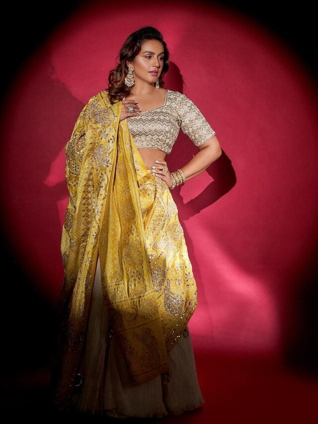 Huma Qureshi looking pretty in traditional lehenga see pics | 36 साल की ...
