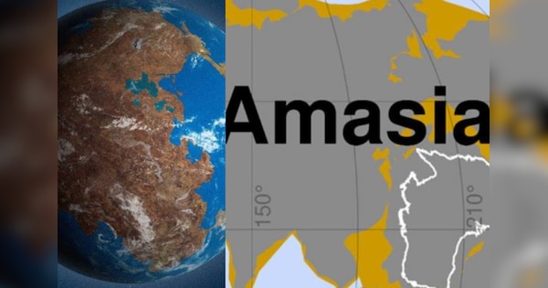 new continent Amasia formed The Pacific Ocean will disappear world map ...