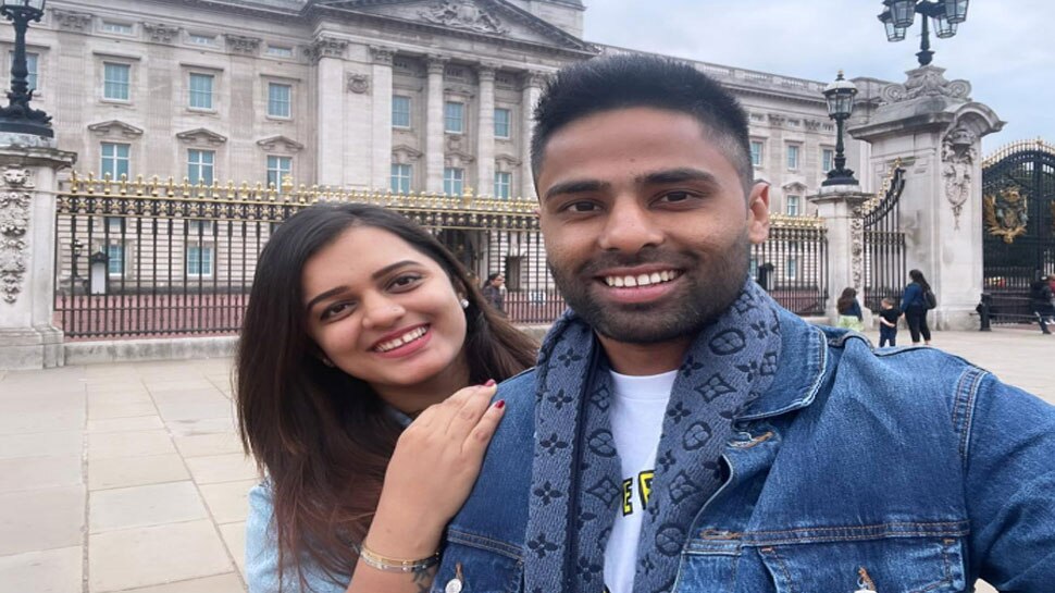 Team India Mr 360 Degree Suryakumar Yadav And His Wife Devisha Shetty