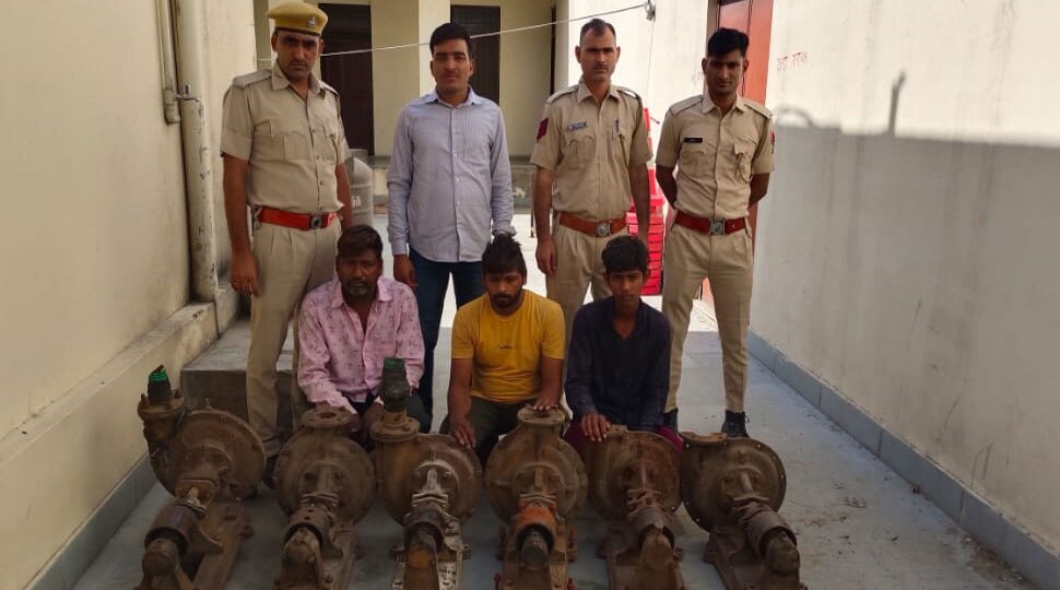 Ajmer Beawar 3 accused of stealing water motors from fields arrested 6 ...
