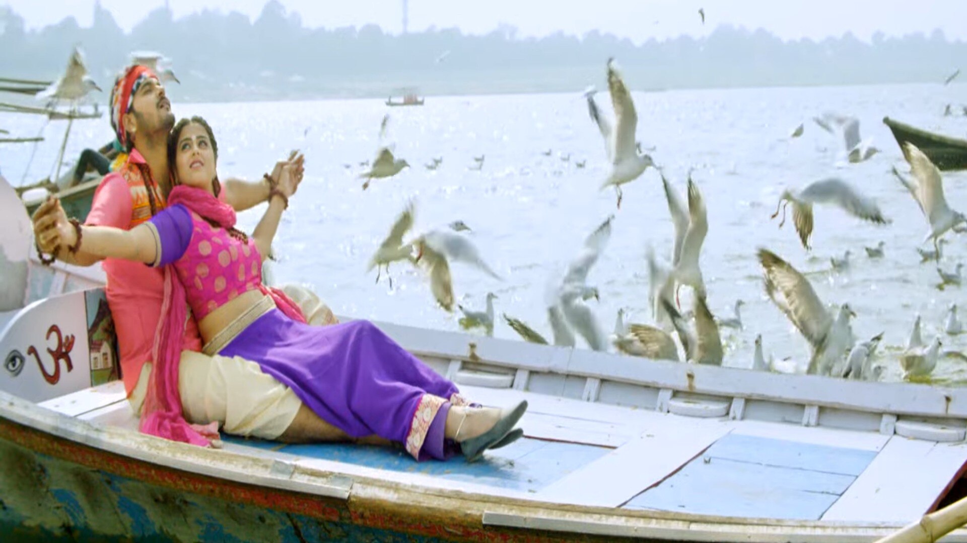 Arvind Akela Kallu Yamini Singh New Bhojpuri Movie Prayagraj Song Ganga Jamuniya released SPUP ...