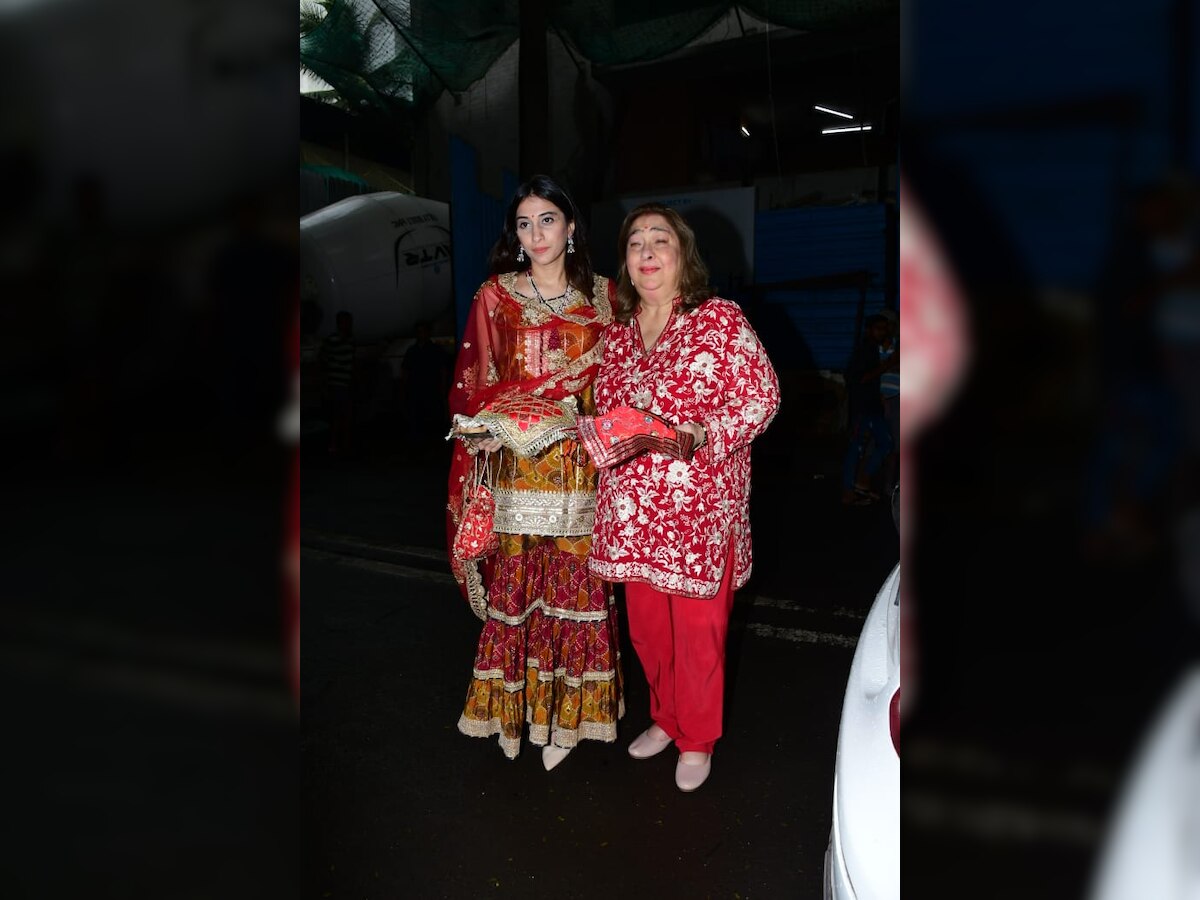 Bollywood celebrities reached Sunita Kapoor house for Karwa Chauth 2022 ...