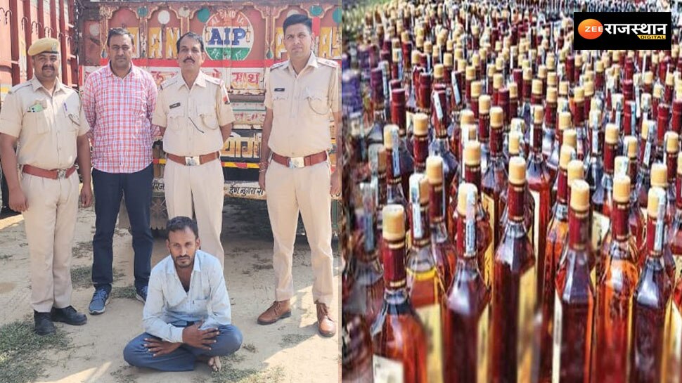 Illegal liquor worth 50 lakhs was being taken to supply Jodhpur from ...