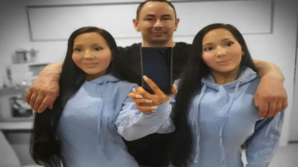 Worlds Most Identical Twins Celebrate Marriage With Man Trying To Get