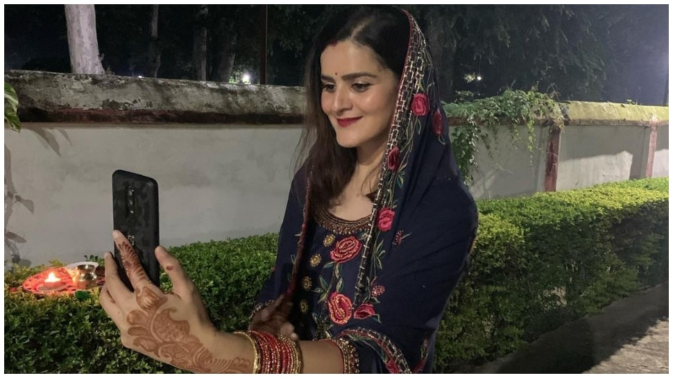 IPS Navjot Simi looks beautiful like heaven, looks like the moon on ...