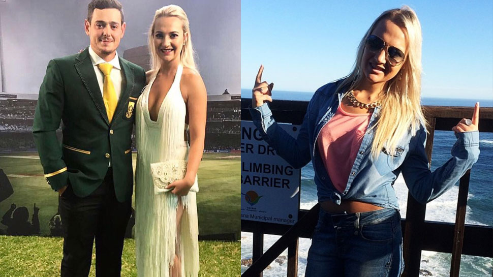 Quinton de kock and ipl cheerleader Sasha Hurly love story and photos ...