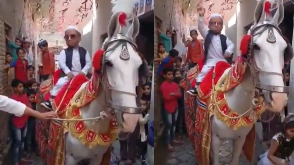 Azeem Mansuri two and a half feet man found bride bushra will marry on ...