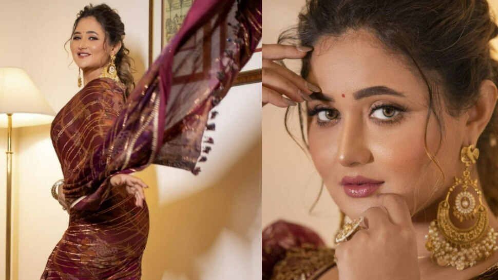 Rashami Desai gives festive vibes in beautiful saree copy actress look ...