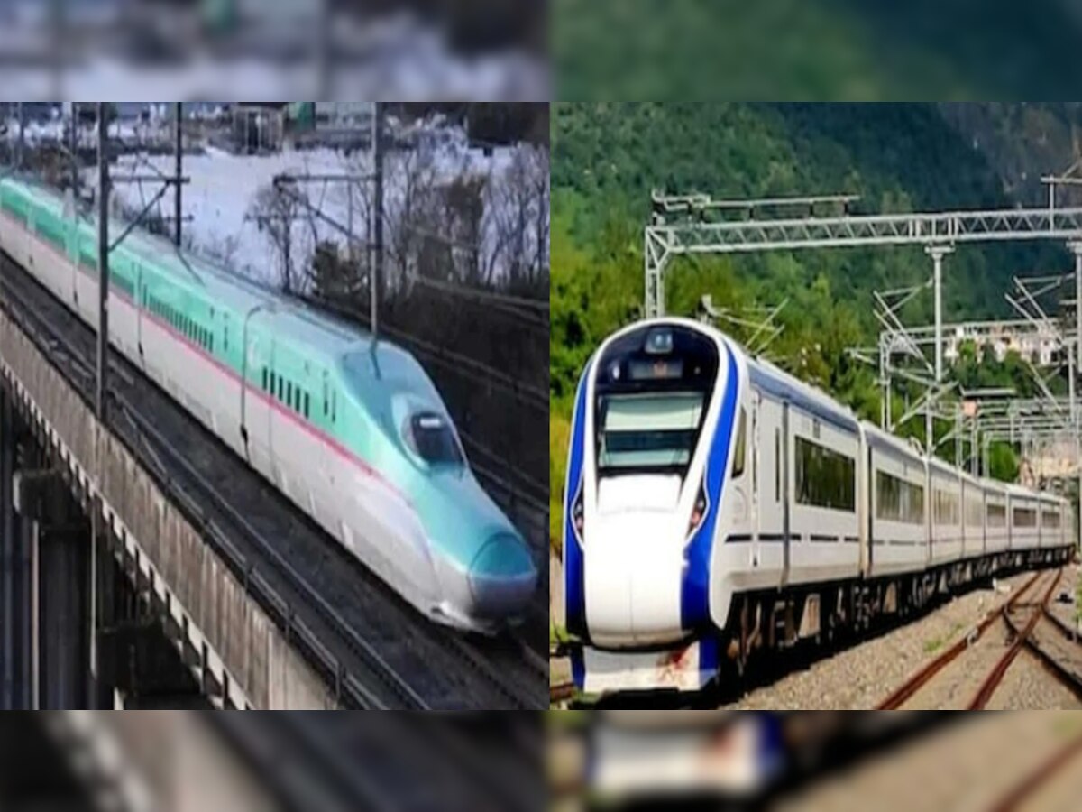 vande bharat express vs bullet train know features of both high speed ...