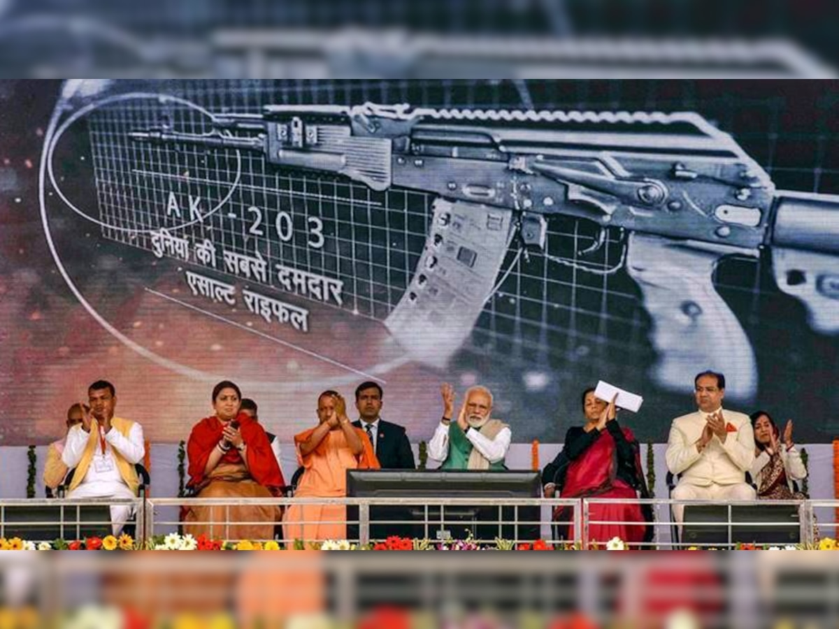 AK 203 Assault Rifle to produced in India by year-end with support of ...