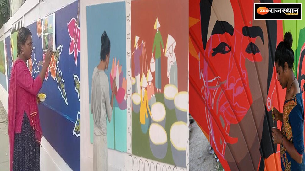 transgender artist are adding beauty to the beauty of Udaipur painting ...
