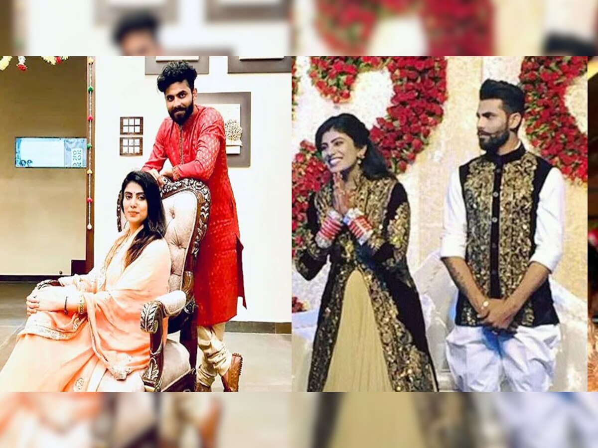 ravindra jadeja wife reeva solanki love story indian team father in law ...