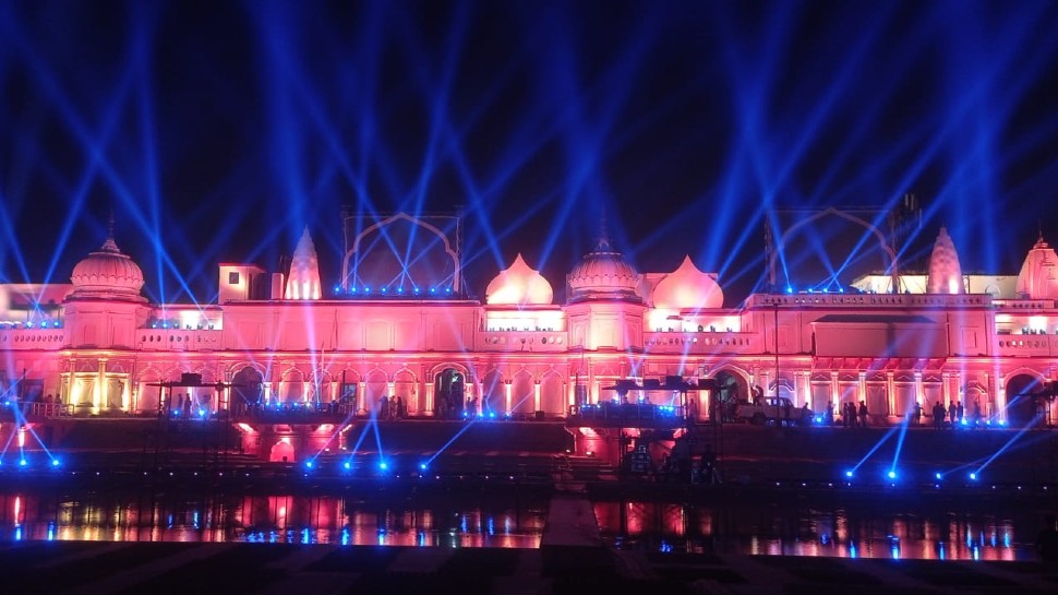 PM Modi CM Yogi will see laser show in Ayodhya Deepotsav after program 8 special laser shows ...