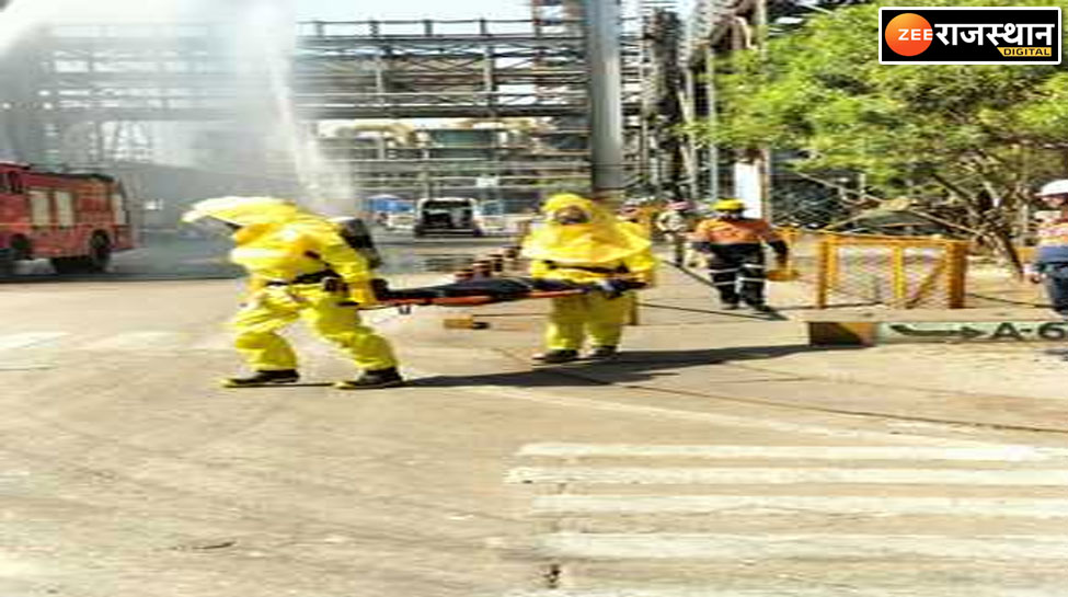 Mockdrill on disaster management at Hindustan Zinc Chanderia plant ...