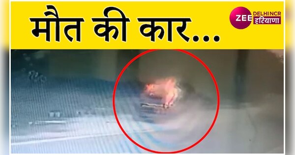 fire breaks out in car on Alipur Shani Mandir Road North Delhi person ...
