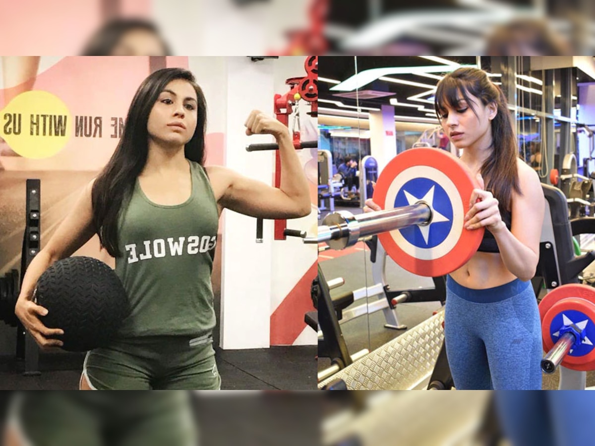 indian under 19 player Unmukt Chand and fitness trainer Simran Khosla ...