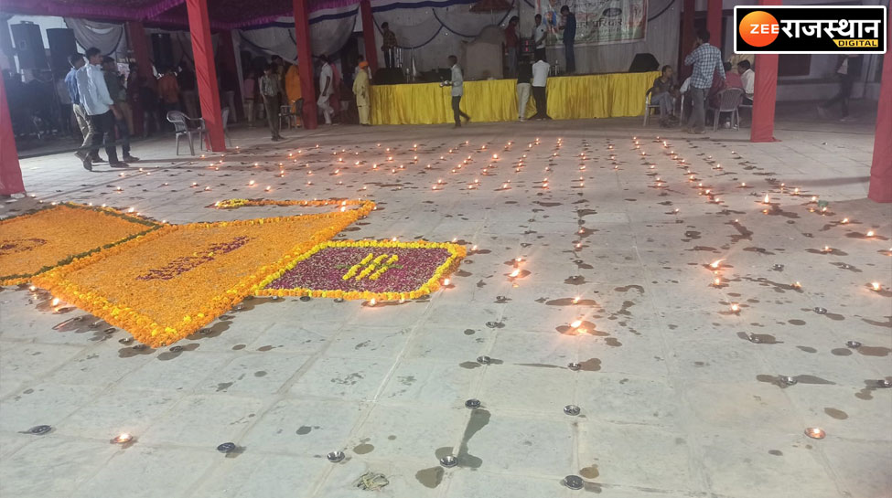 Deepotsav organized Current Balaji temple 31 thousand lamps lit in ...