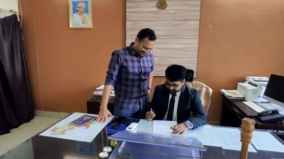 Beawar Newly appointed SDM Singh took charge priority will be to give ...