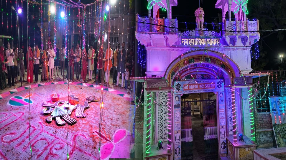 Chaksu Five day long festival of lights was completed with pomp sisters ...