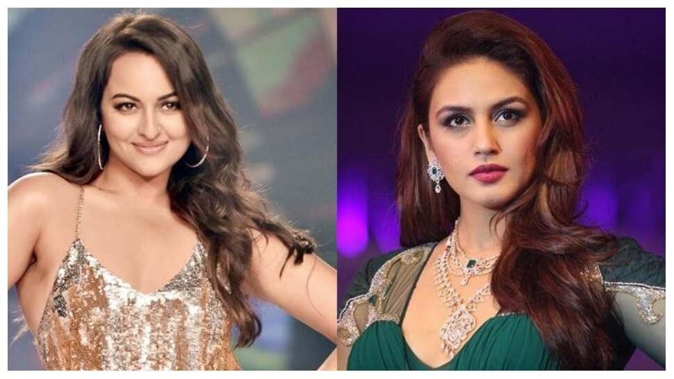 Showing Magic To Oversize And Hot Sonakshi Sinha Sexy Huma Qureshi