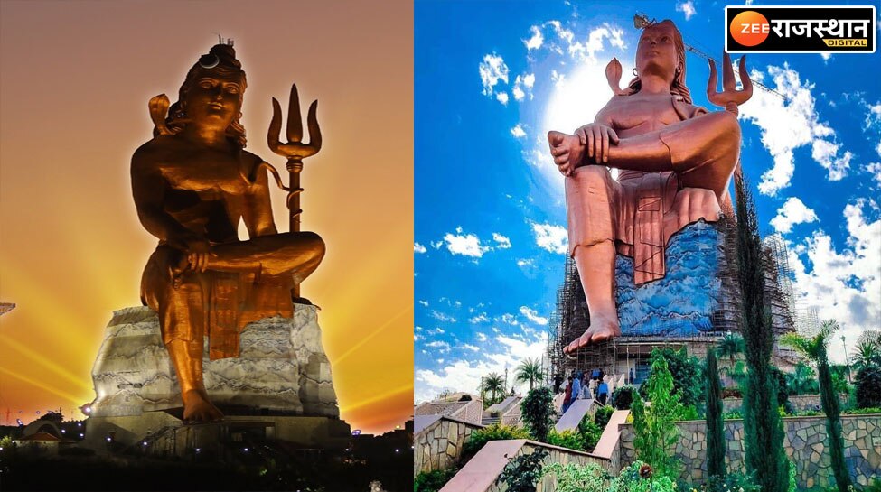 Rajasthan Shiv Statue Murari Bapu inaugurated 369 feet Shiva statue ...