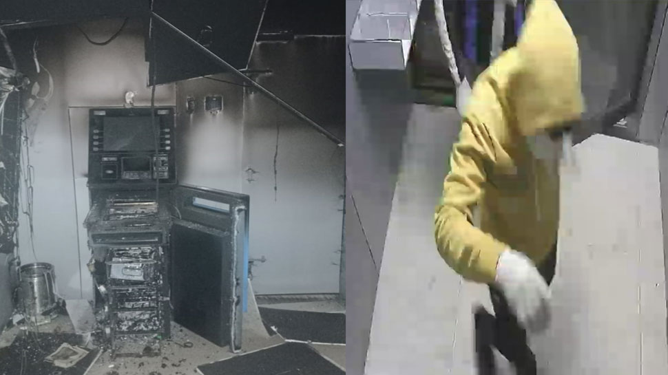 ATM robbery case miscreants robbed 14 lakh 95 thousand rupees from ATM ...