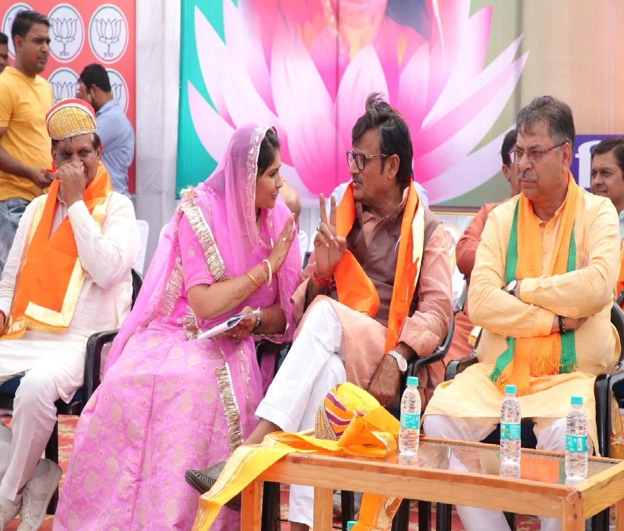 Rajsamand Purpose of Ramdev Yatra to form government with thumping ...