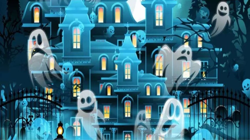 Optical Illusion halloween Find evil ghost in this haunted viral photo ...