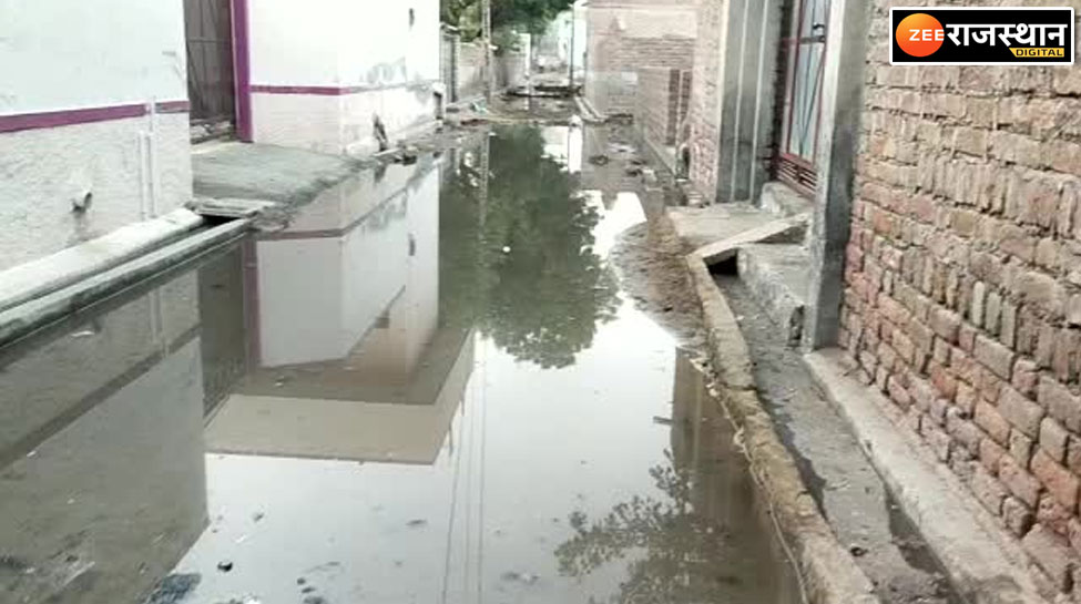 in churu Sardarshahr People troubled by dirt for 4 years mosquitoes ...