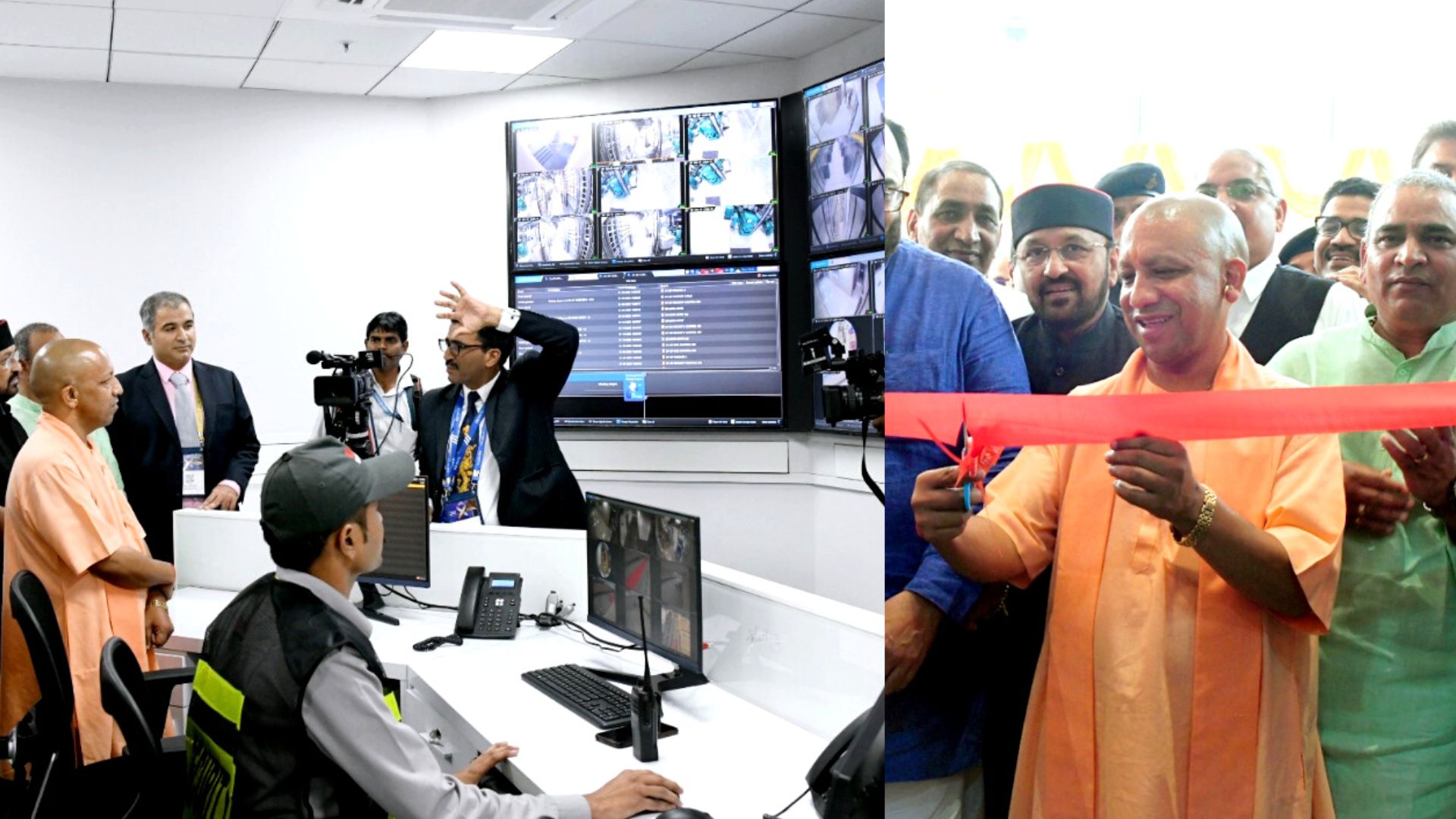 Greater noida data center CM Yogi India Expo Mart noida 13 projects inaugurate Yotta data center ...