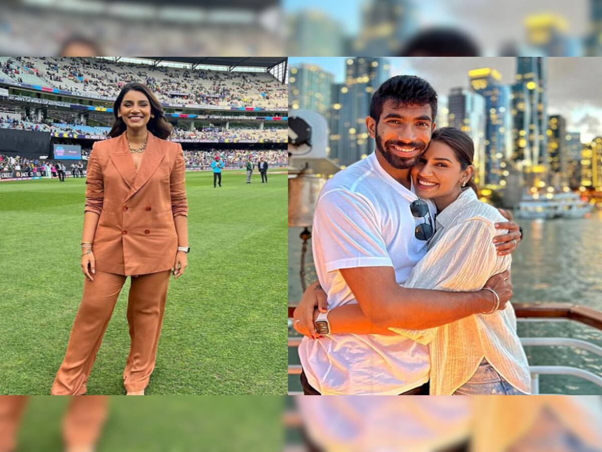 Jasprit Bumrah Wife Sanjana Ganesan sports anchor in t20 world cup 2022 | Sanjana Ganesan: टी20 ...