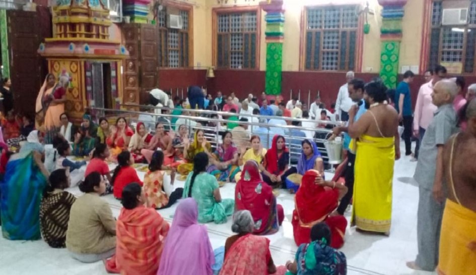 Ankoot Festival held at Venkatesh Balaji Divya Dham Temple | वेंकटेश ...