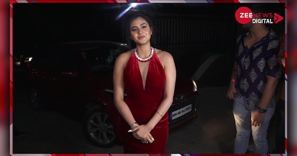 Anjali Arora wears backless and deep neck dress on her birthday ...