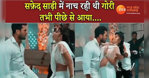 Hot bhojpuri actress dancing in saree with khesari lal yadav dnzmp ...