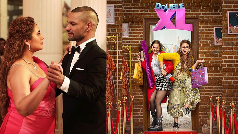 Double XL Review Size Body Shaming Sonakshi Sinha And Huma Qureshi Film Cricketer Shikhar Dhawan ...